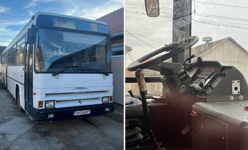 HotNews: Autobuz școlar, vechi de 30 de ani, închiriat cu 100.000 de ...