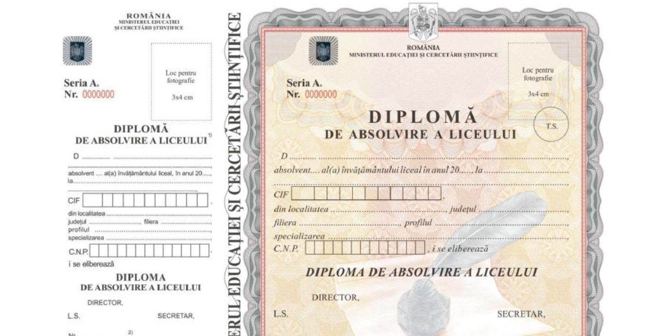 Diploma de absolvire a liceului va conține un cod QR, din acest an ...